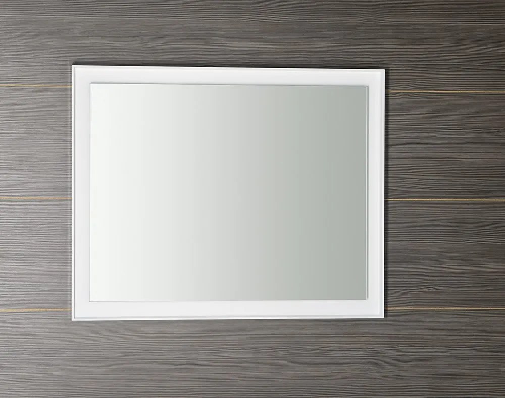 Sapho, FLUT LED podsvícené zrcadlo 900x700mm, bílá, FT090