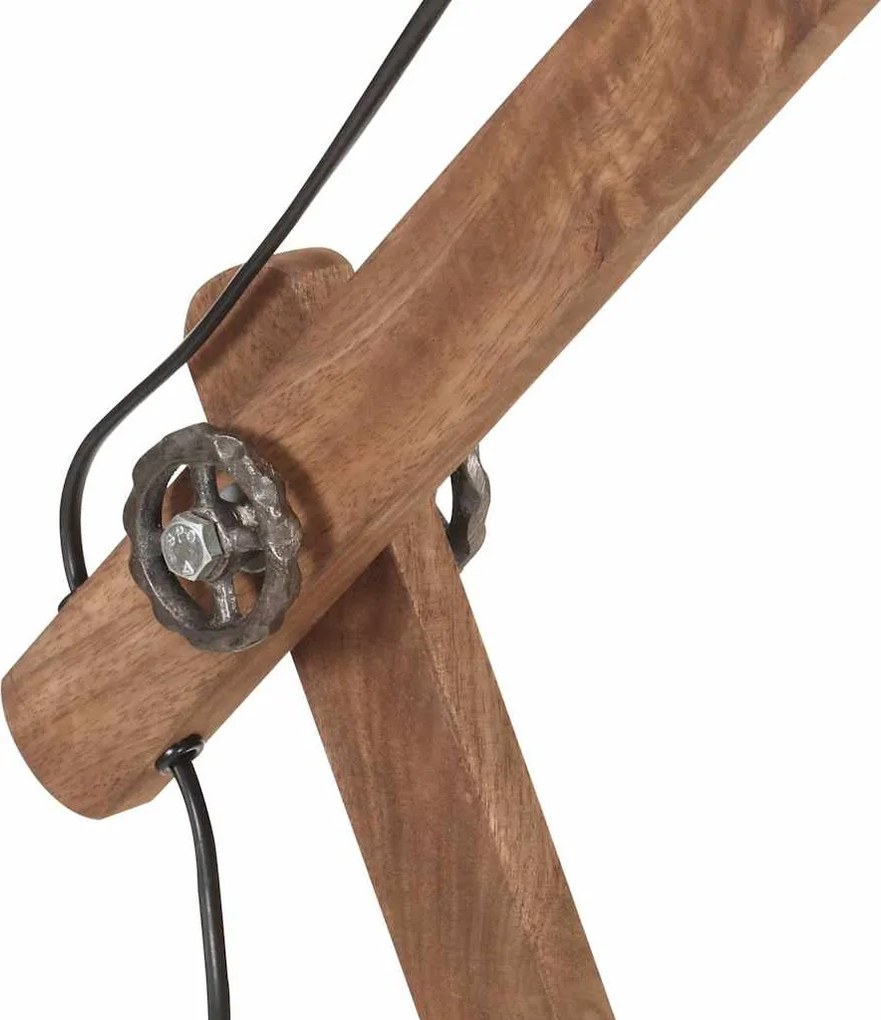 Industriální stolní lampa černá kulatá 58 x 18 x 90 cm E27 320553