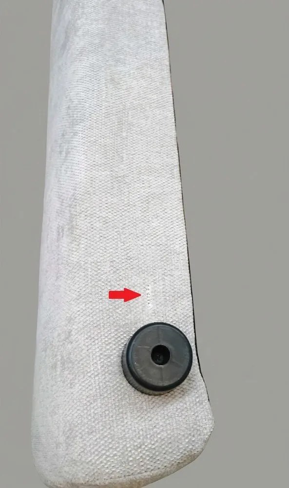 Béžová čalouněná dvoulůžková postel s úložným prostorem s roštem 180x200 cm Brody - II. jakost – Mazzini Beds