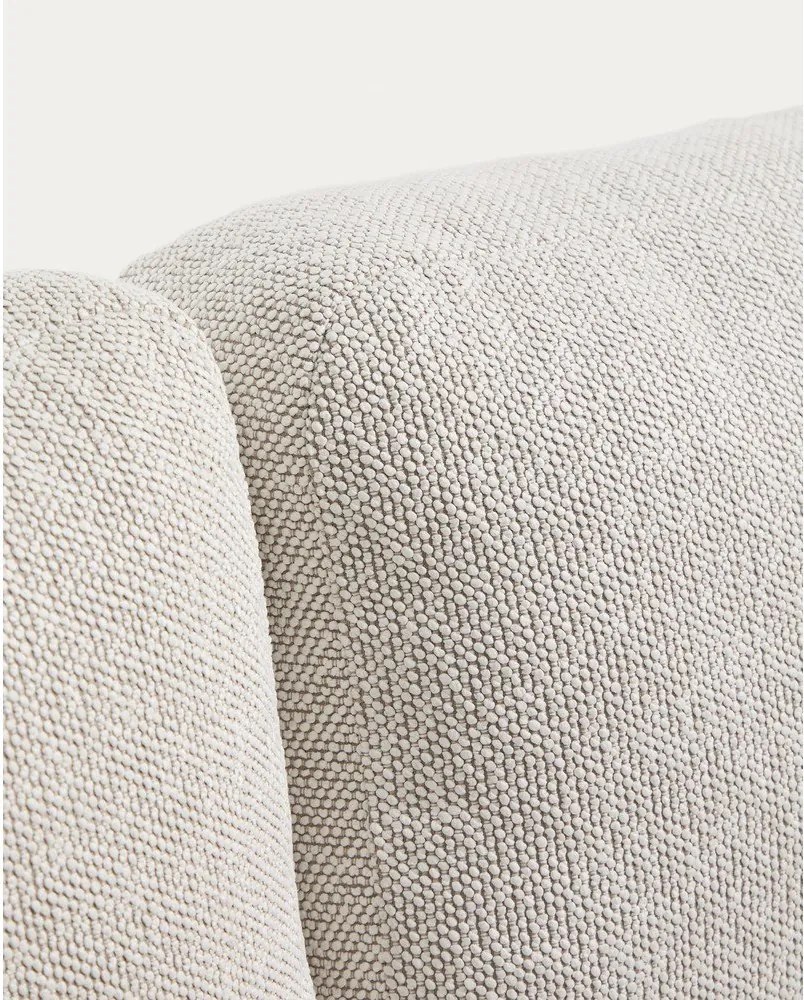 Béžový/taupe hliníkový zahradní lounge set pro 3 osoby Nerano – Kave Home