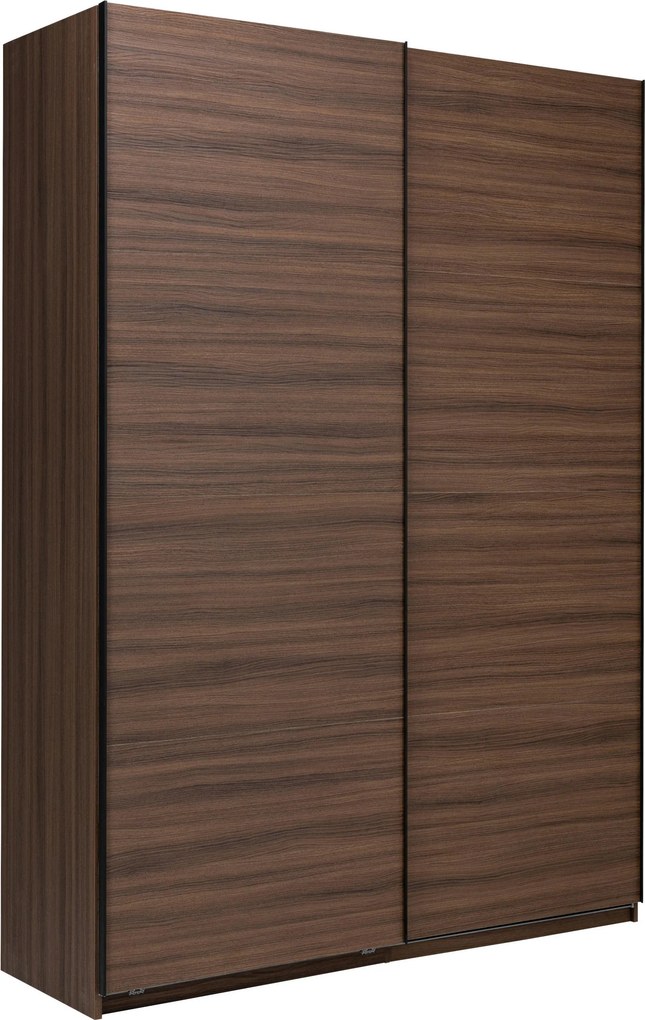 XXXLutz ŠATNÍ SKŘÍŇ S POSUVNÝMI DVEŘM, barvy vlašských ořechů, 150/211,5/61,5 cm P & B - Šatní skříně - 000885001207