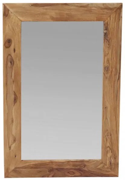 Indický nábytek - Zrcadlo Gani 60x90 z indického masivu palisandr Only stain