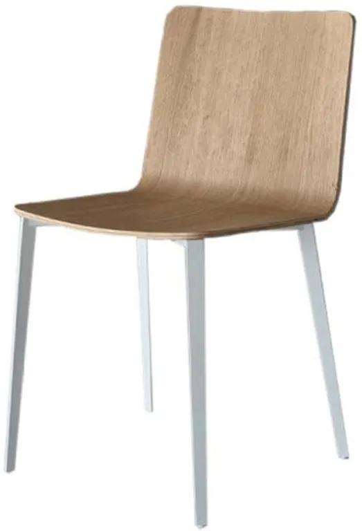 BONTEMPI - Židle KATE s kovovou podnoží