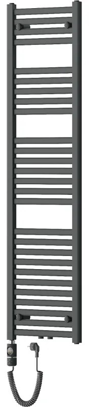 Mexen Hades, elektrické topné těleso 1500 x 400 mm, 600 W, antracitová, W104-1500-400-2600-66