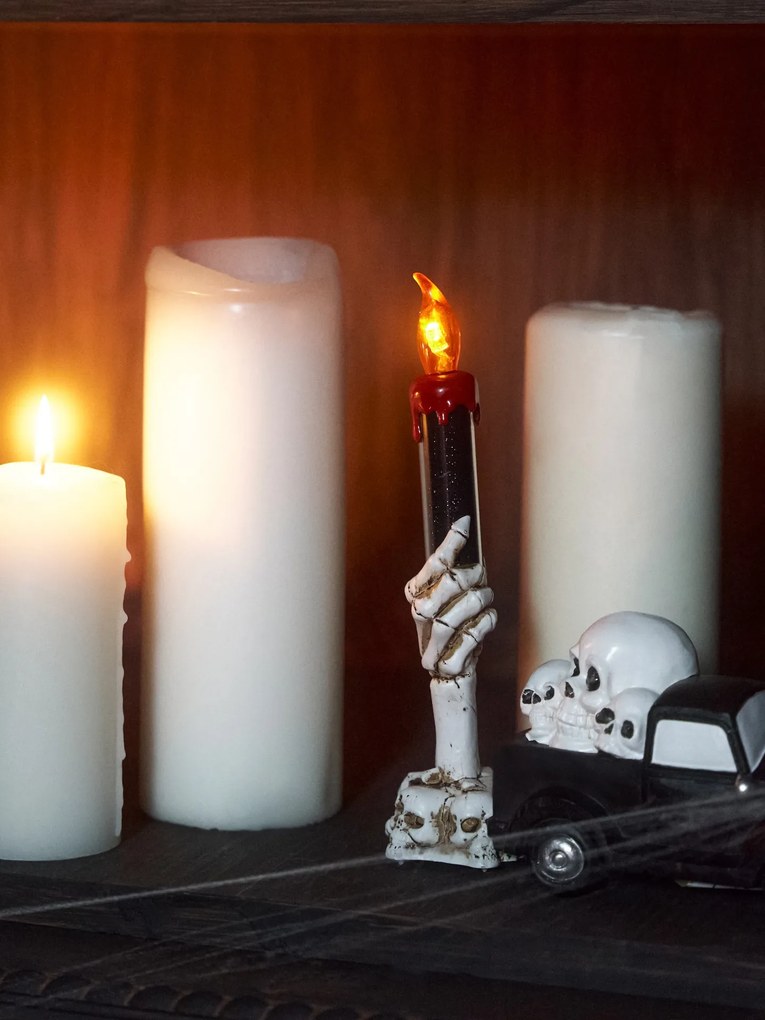 Sinsay - LED lampa s halloweenovým motivem - černá