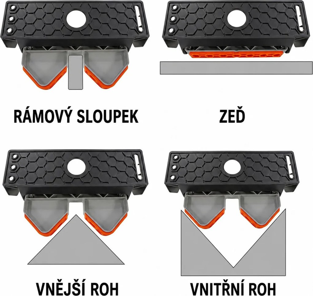 Little Giant | King Kombo XT – kombinovaný žebřík 3v1 pro práci v rozích a na schodech