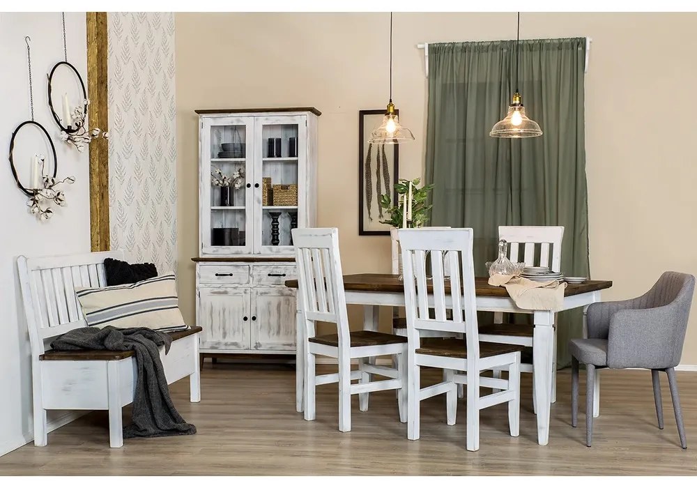 Massive home | Dřevěný stolek Corona Scandi MHSKN120