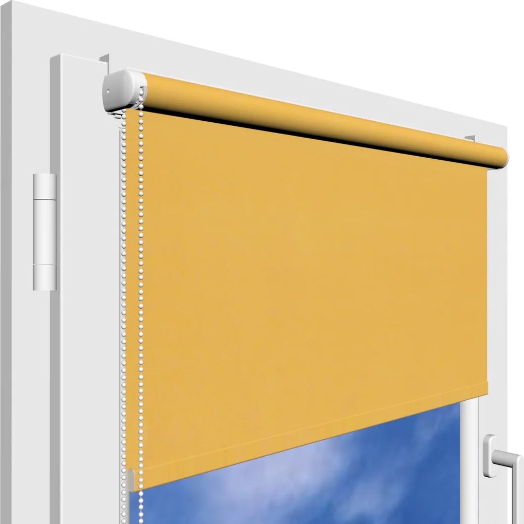 Roleta na okna - zatemňující PG8 šířka: 100, výška: 215, Barva ovládání: Bílá