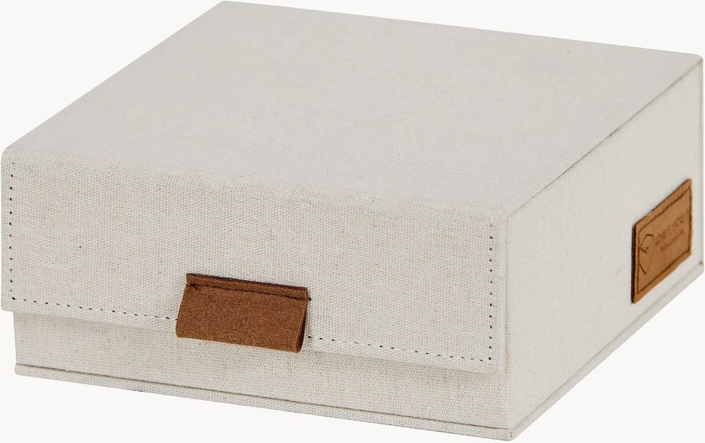 Skladovací box na hodinky z lnu Premium