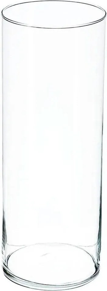 Skleněná váza CYLINDER, 40 cm