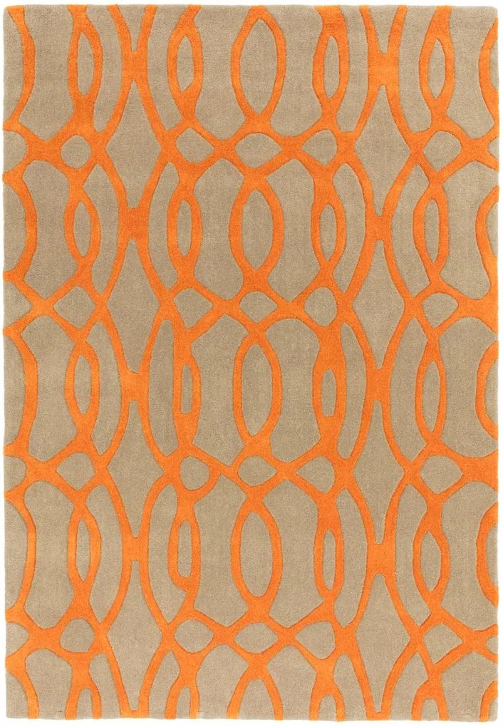 Oranžový koberec Blondie Wire Orange Rozměry: 70x240 cm