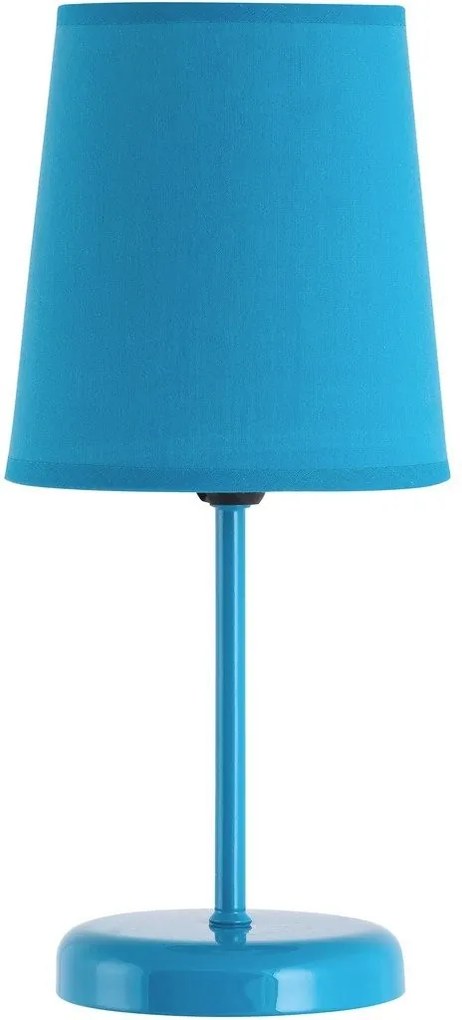 RABALUX 4512 Glenda textilní lampička E14 1x40W modrá