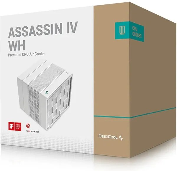 DEEPCOOL Assassin IV bílý R-ASN4-WHNNMT-G Bílá