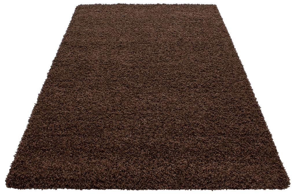 Ayyildiz koberce Kusový koberec Life Shaggy 1500 brown ROZMĚR: 300x400
