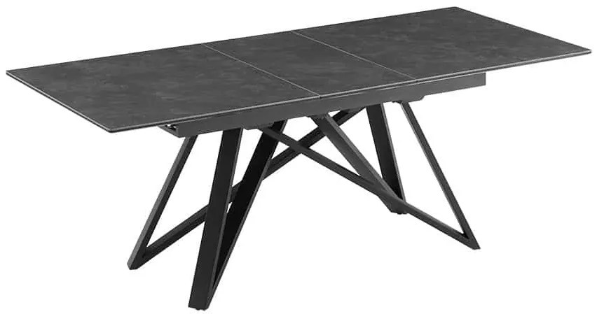 Roztahovací keramický stůl Callen 160-200cm grafit