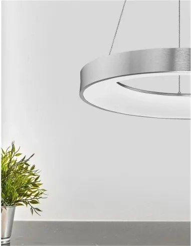 Závěsné LED svítidlo NOVA LUCE RANDO THIN 50W 3000K 9453456 stmívatelné Triac