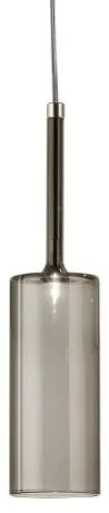 Axo light SPSPILPIGRCRG4L Spillray PI, závěsné svítidlo z šedého kouřového skla, LED 1,5W G4 prům. 8cm, zapuštěná montáž
