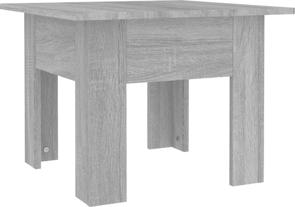 vidaXL Konferenční stolek 55 x 55 x 42 cm kompozitní dřevo [813069] Barva: Černá