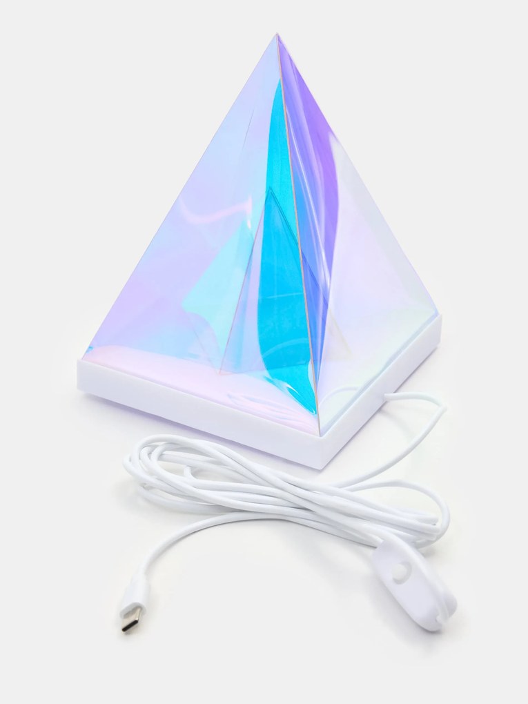 Sinsay - Dekorativní LED lampička ve tvaru pyramidy - vícebarevná