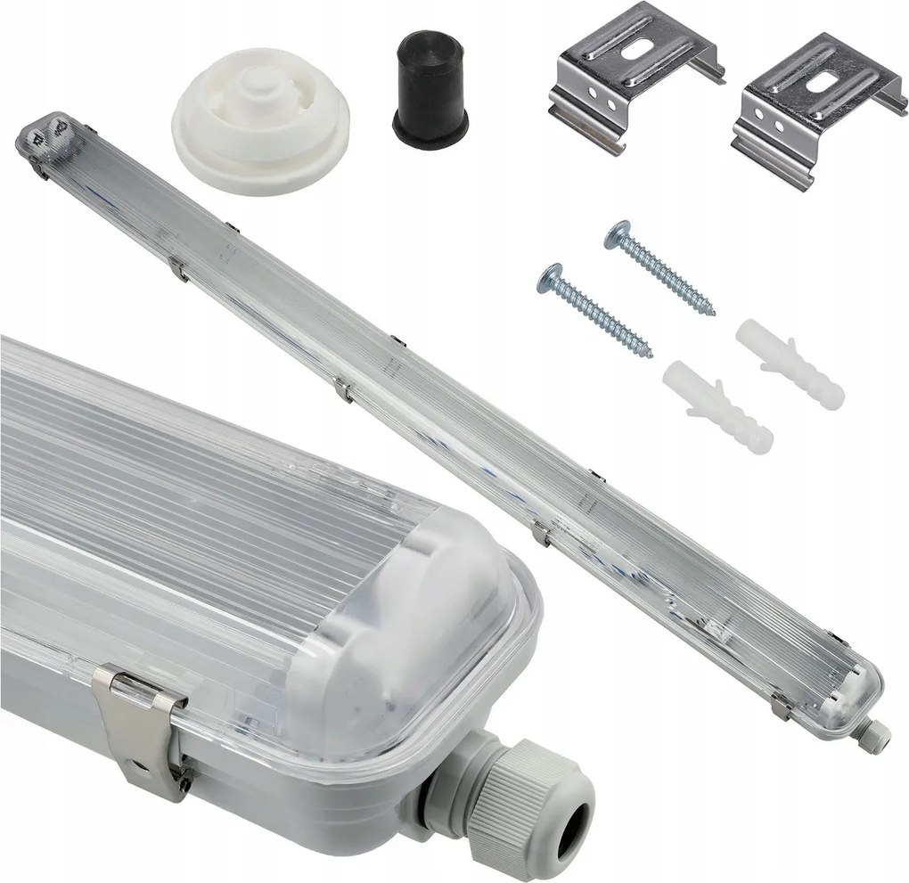 Hermetické LED svítidlo Philips – 2x158 cm pro LED trubice