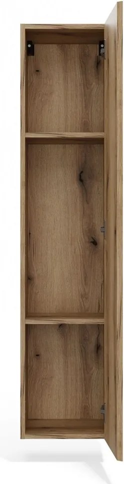 Závěsná koupelnová skříňka Ryfo 31 cm dub evoke