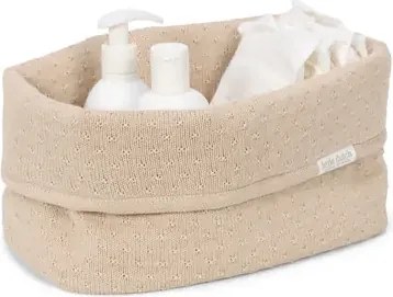 Little Dutch Košík pletený velký Pure Soft Beige