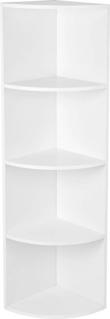 XXXLutz ROHOVÝ REGÁL, bílá, 30/129,5/30 cm Boxxx - Online Only regály & police - 002543001308