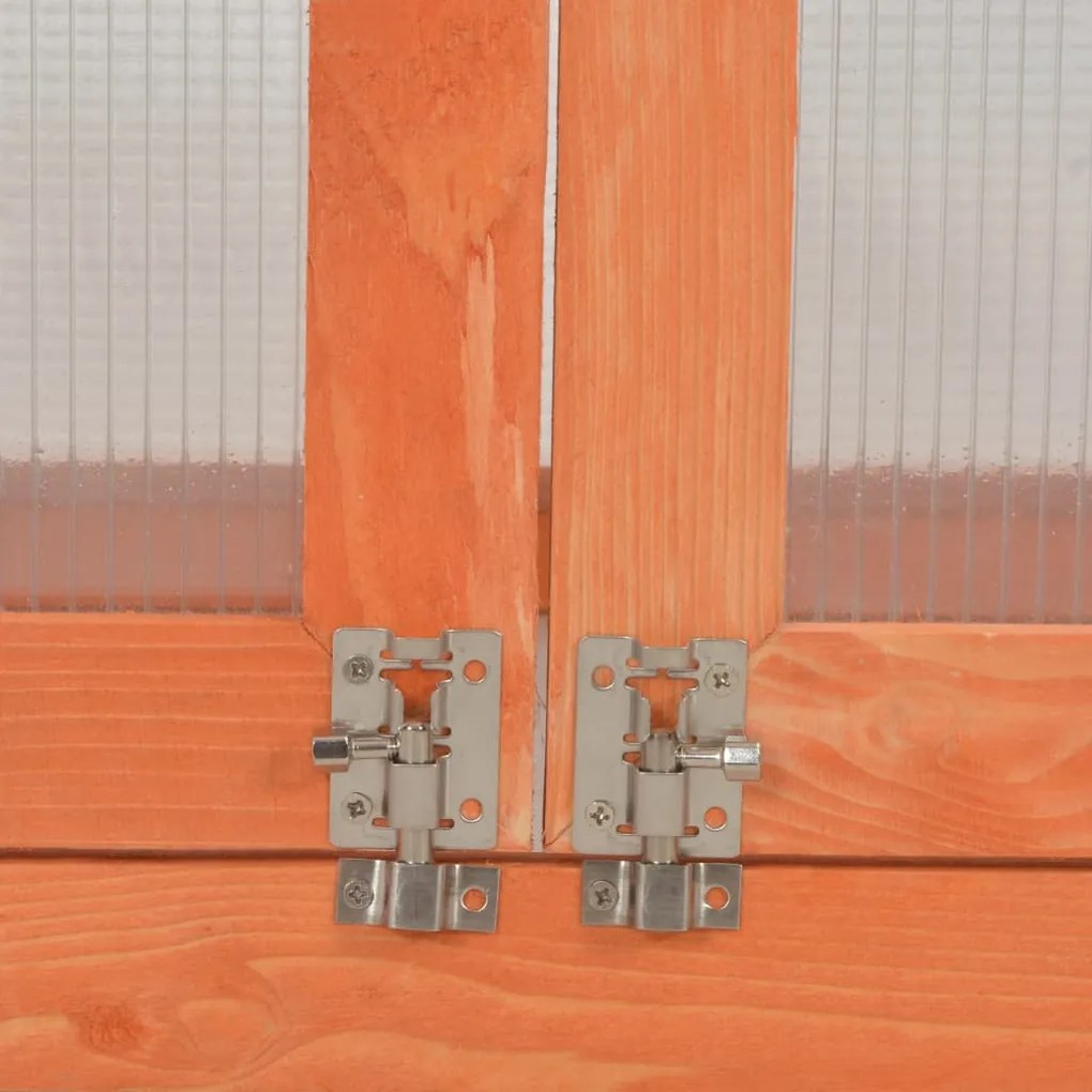 Skleník Dřevěný 75 X 47 X 109 Cm
