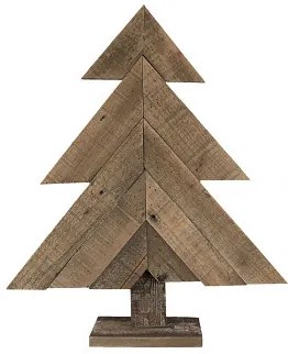 Dřevěný vánoční stromek
