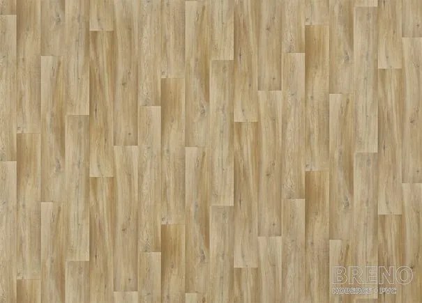Breno PVC AMBIENT Silk Oak 338M - světlé dřevo, šíře 400 cm