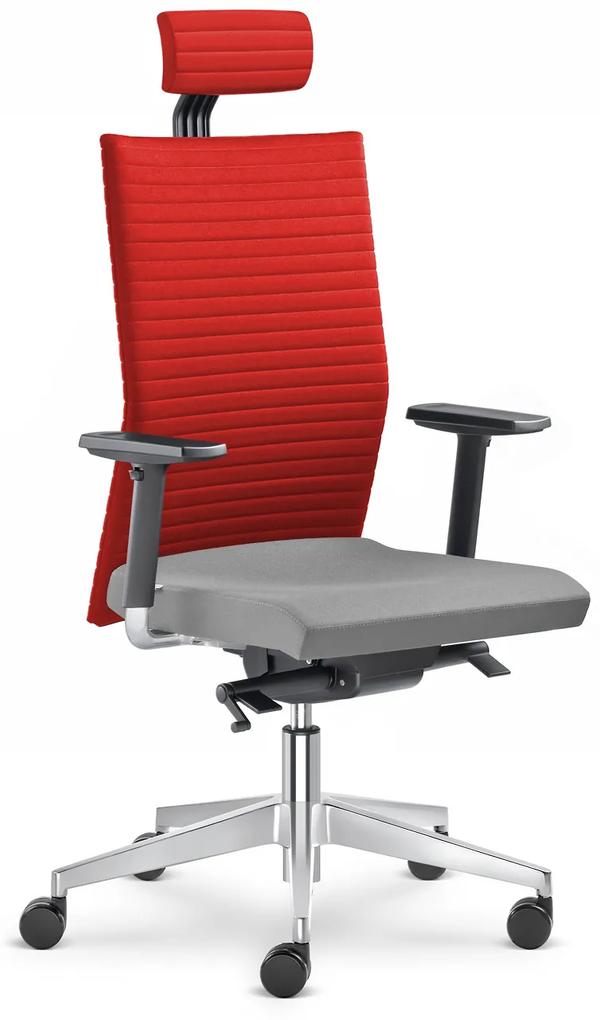 LD seating Element 430-SYS-HO-F40-N6 - Kancelářská židle  - červená/šedá