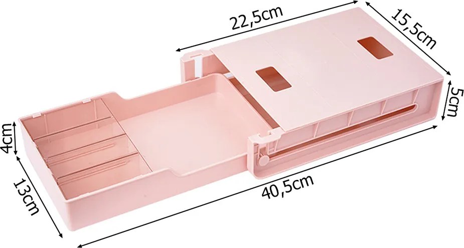 Verk Group Výsuvný kontejner pod zásuvkou stolu