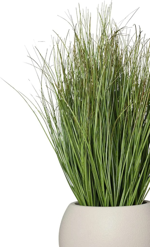 Umělá tráva v květináči TRAVA, plast, výška 70 cm, zelená