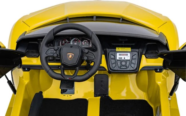 Elektrické autíčko Lamborghini Revuelto XL STRONG žluté