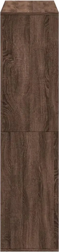 Knihovna hnědý dub 100 x 33 x 135 cm kompozitní dřevo 3309390