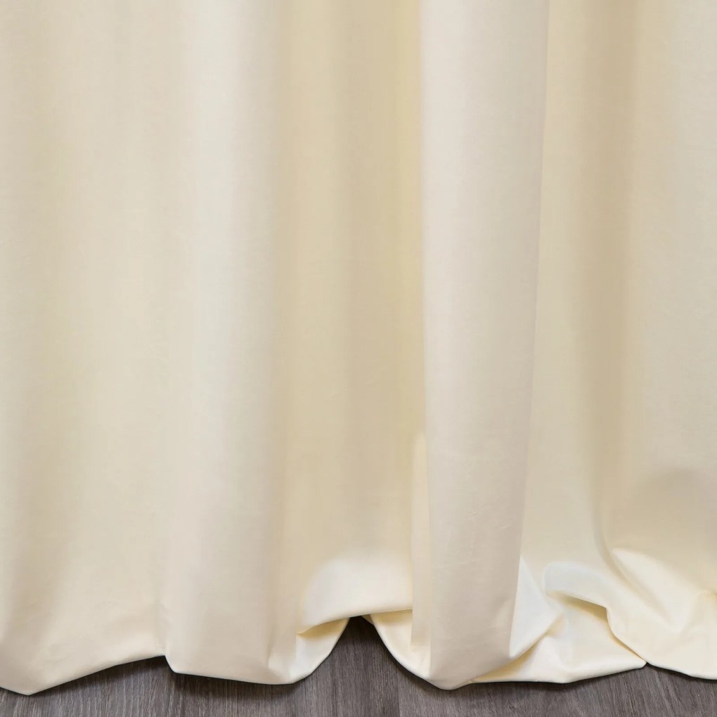 ZATEMŇOVACÍ ZÁVĚS NA PÁSCE PIERRE CARDIN SIBEL 140X270 CM KRÉMOVÁ
