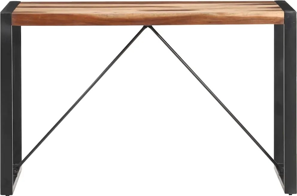 Jídelní stůl 120 x 60 x 75 cm masivní dřevo 321539