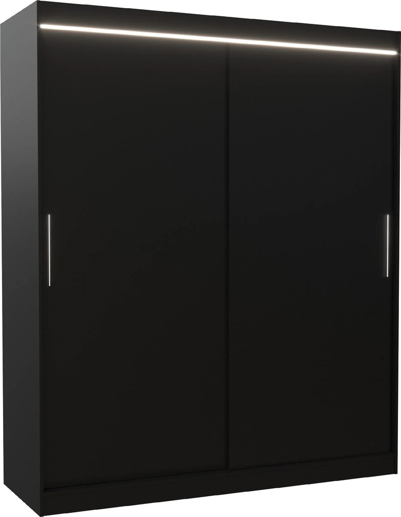 ADRK Furniture Posuvná skříň s LED osvětlením LINCOLN 180 ADRK-SW-LIN-B-180
