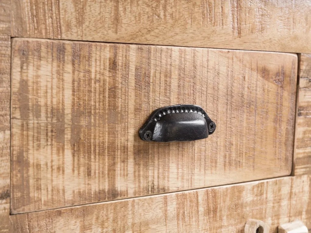 furniture-nabytek.cz - Masivní příborník Carino II z mangového dřeva, lakovaný, přírodní barva