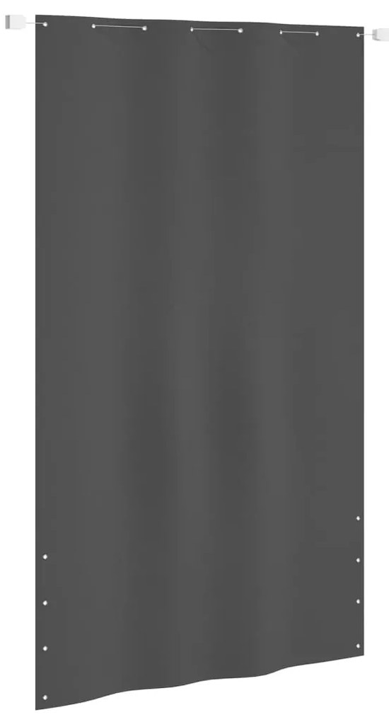148501 vidaXL Balkónová zástěna antracitová 140 x 240 cm oxfordská látka