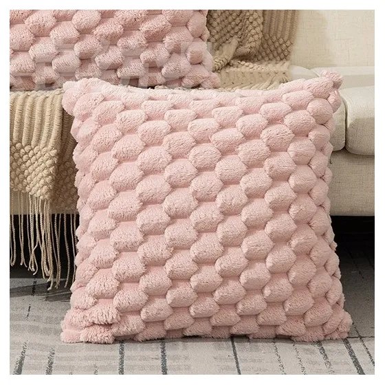 Flamenco Mystique Dekorační Povlak na Polštář 45 x 45 cm, Geometric 3D, 100% Polyester