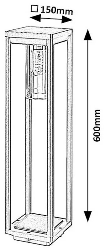 Rabalux 77087 venkovní sloupek Zernest