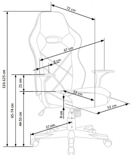 Kancelářské křeslo Rambler