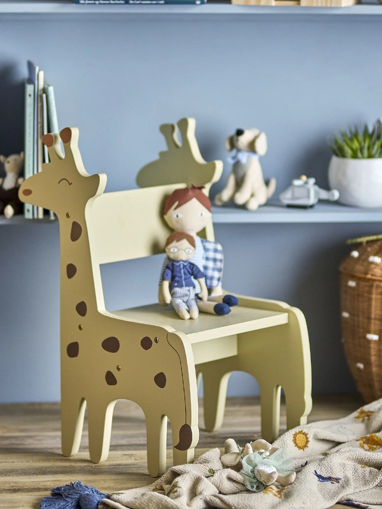 BLOOMINGVILLE MINI Dětská židle IBBER šedá