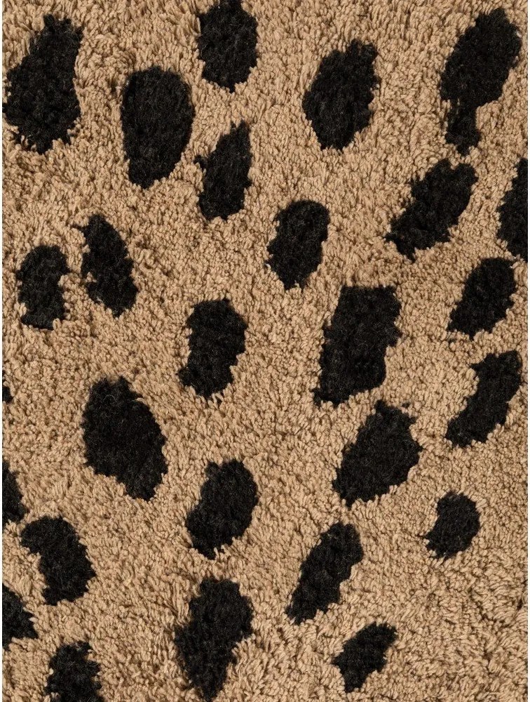 Světle hnědý pratelný/ručně tkaný bavlněný dětský koberec 93x120 cm Snuggle Bea – Hanse Home
