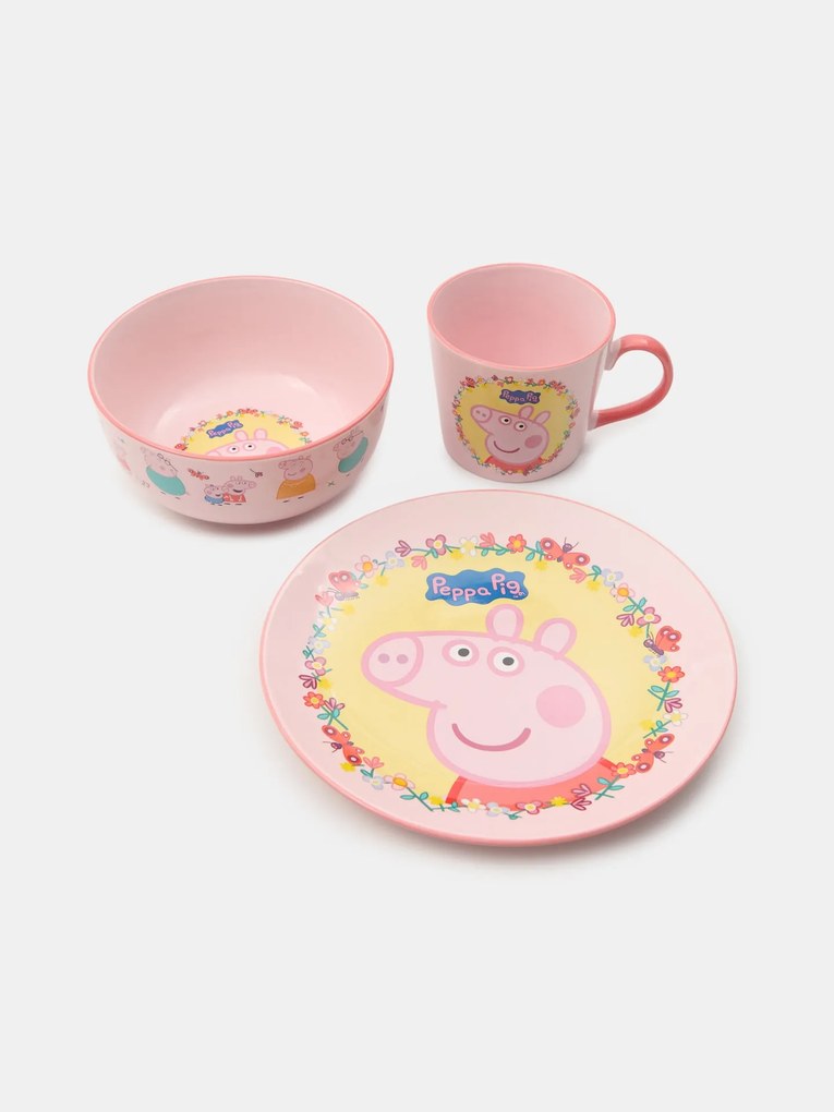 Sinsay - Keramický talíř s potiskem Peppa Pig - vícebarevná