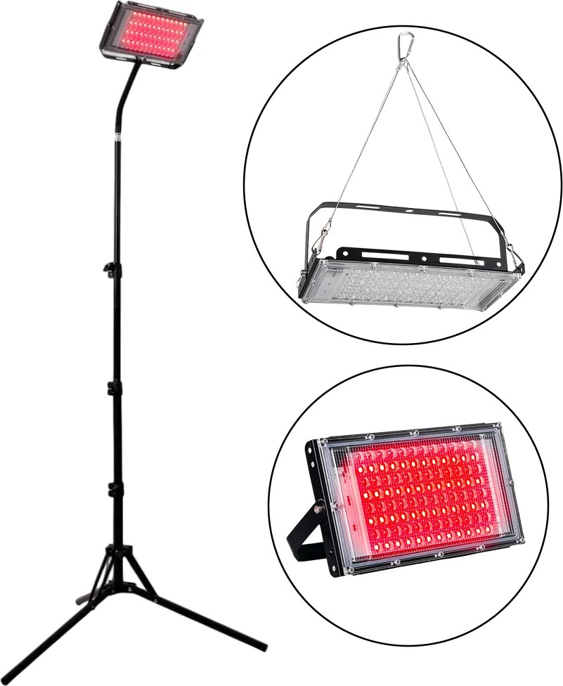 Infračervená LED lampa se stojanem inSPORTline Elbasan