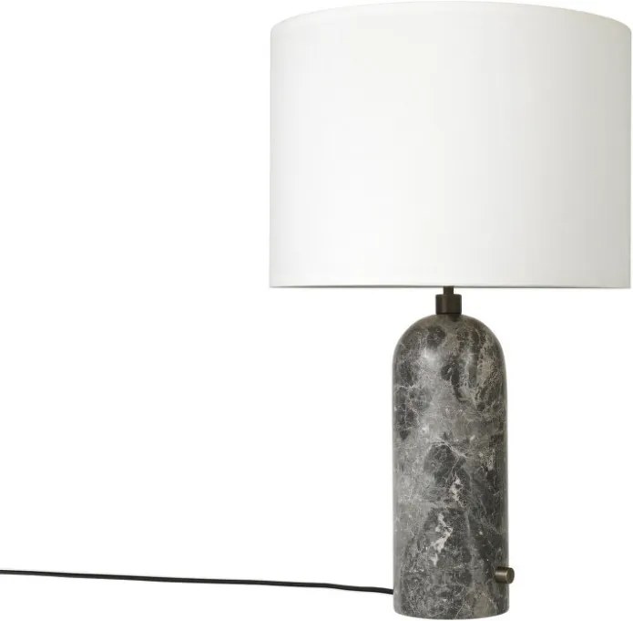 Gubi Stolní lampa Gravity large, grey marble