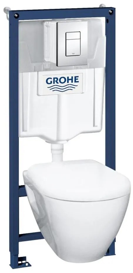 GROHE 39186000 - Set předstěnové instalace SOLIDO 1,13 m bílá