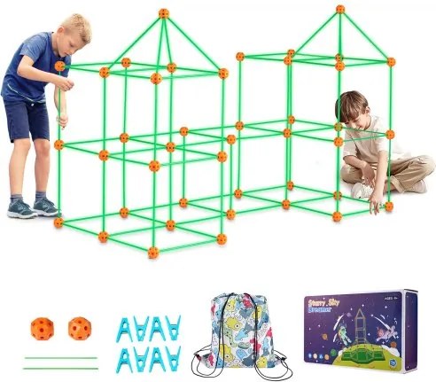 Stavebnice Stan Fort pro stavebnici Kid Glow In The Dark STEM 140P